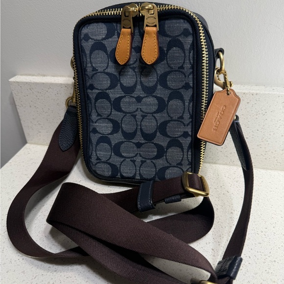 Coach | Bags | Coach Denim Camera Crossbody Bag | Poshmark